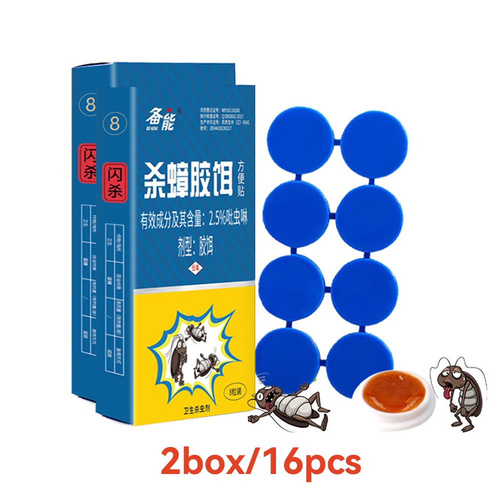 16PCS cockroach killing bait and product cockroach killing ointment and ...