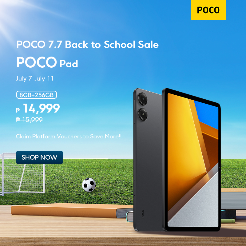 POCO PAD 8+256 powered by Snapdragon® 7s Gen 2 Global Version With 1 ...