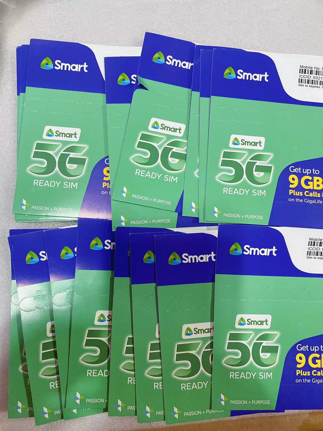 SMART 5G Lte Sim Cellular Prepaid Sim Card Tricut SIM | Lazada PH