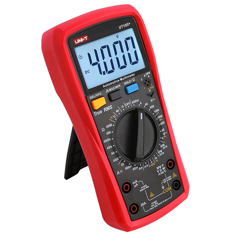 UNI-T UT105+ Digital Multimeter True RMS VFC AC DC Temperature ...