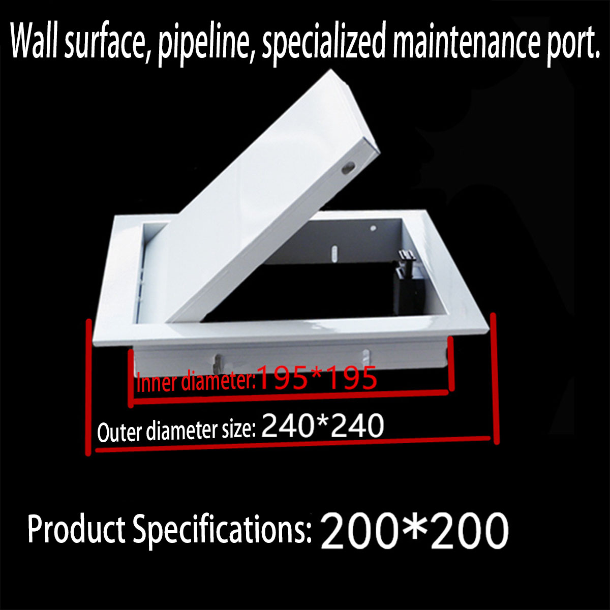 ACP400/ 450/500/600 Aluminium access ports, access ports with locking ...