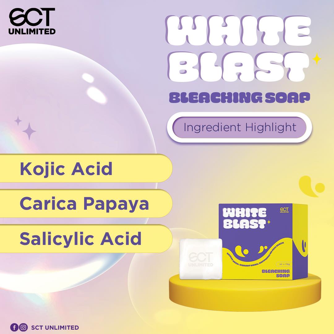 SUPER AFFORDABLE! SCT Unlimited White Blast Bleaching Soap | Lazada PH