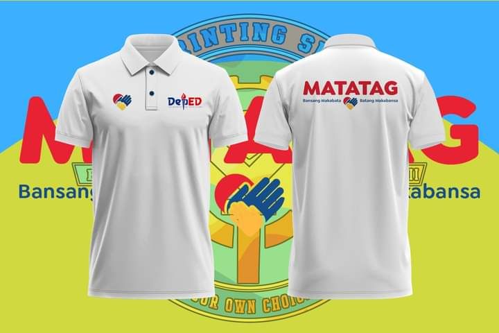DepEd MATATAG Polo shirt Alternative Uniform Tshirt for Men Women Polo ...