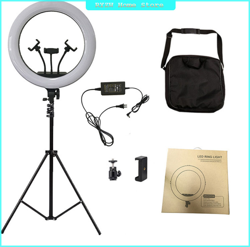 6/8/14/18 inch ring light circular light with adjustable tripod makeup ...