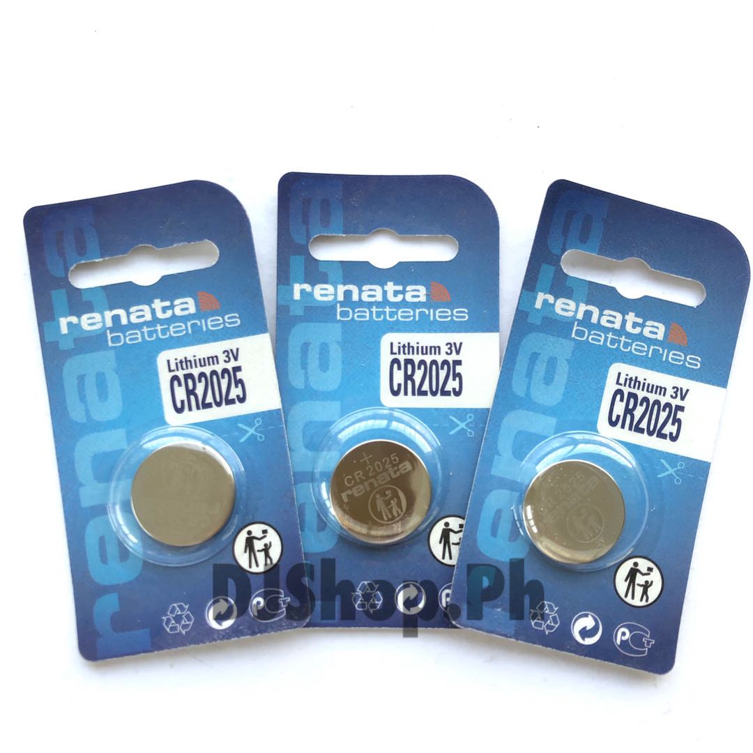 Renata Battery CR2025 3v Lithium Battery | Lazada PH