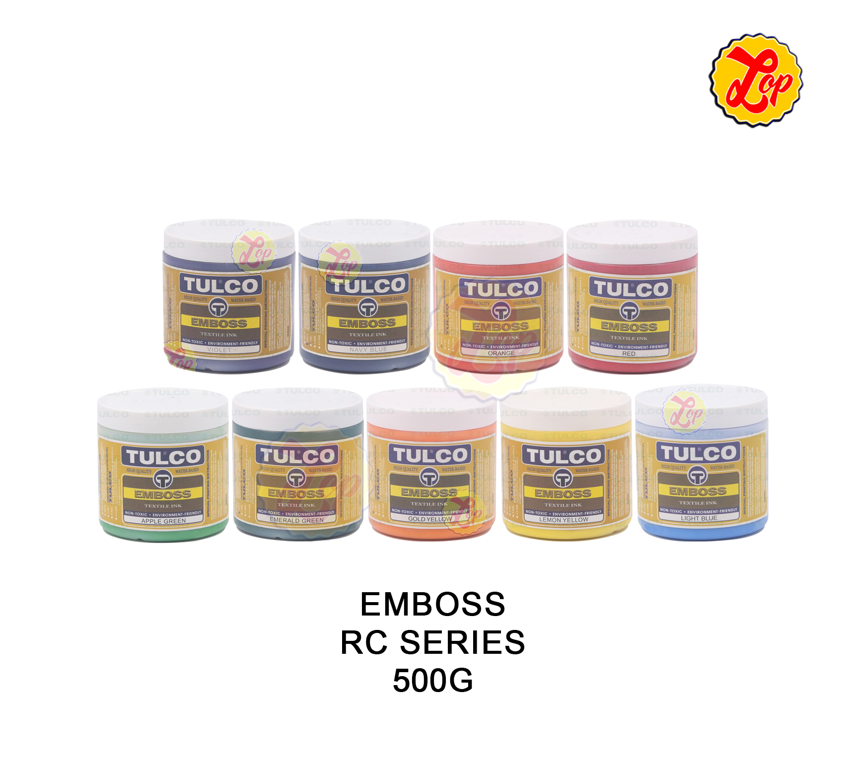 Tulco Emboss Waterbase Color & Clear RC Series | Lazada PH