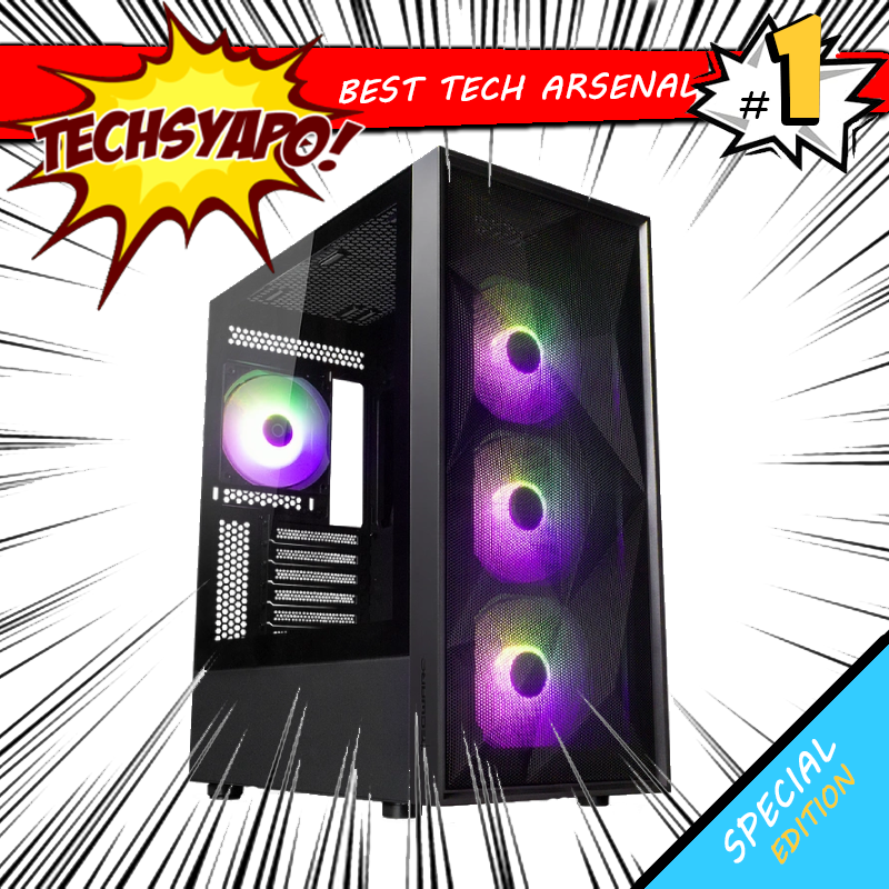 TECWARE FORGE S MID TOWER PC CASE | Lazada PH