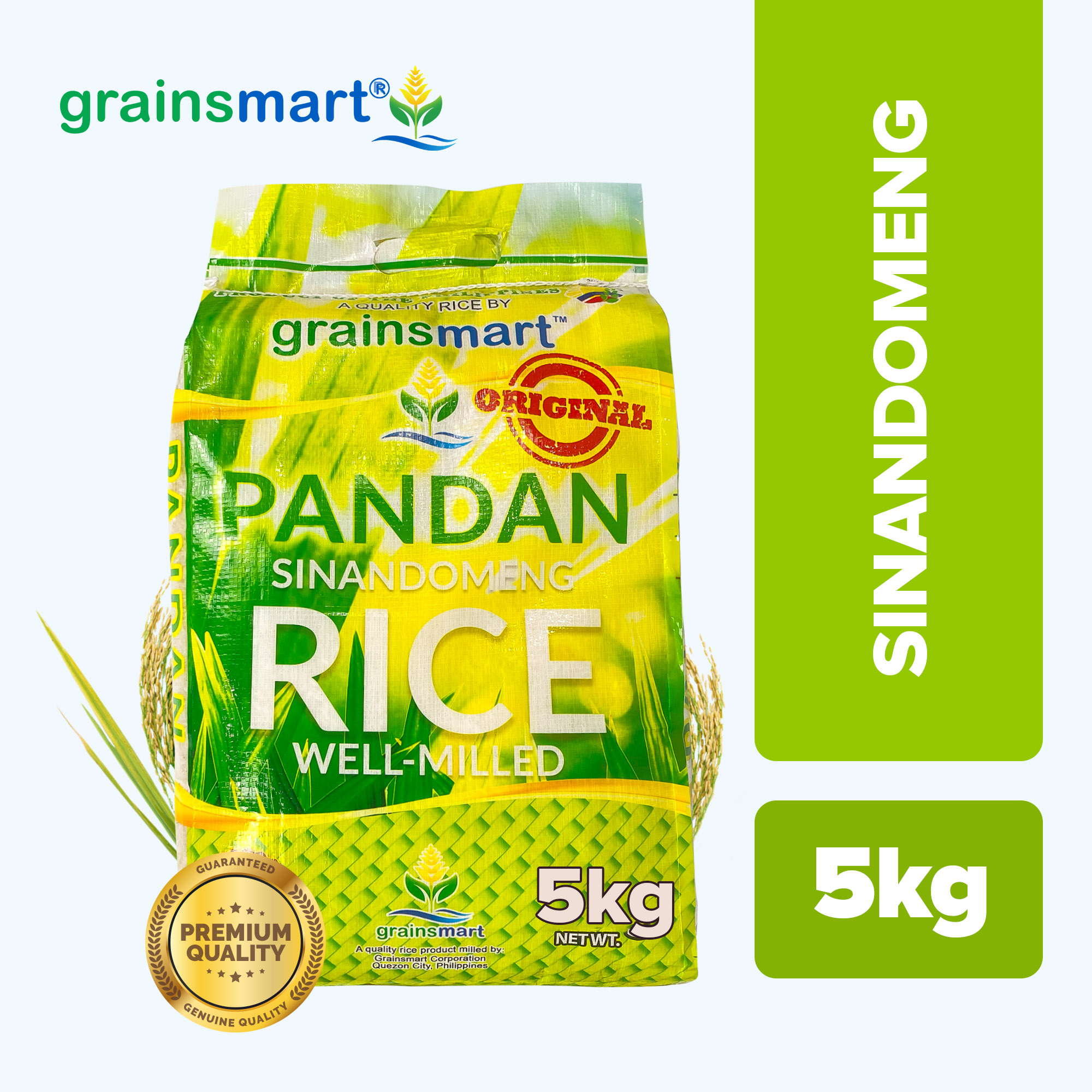 Grainsmart Rice Pandan Special Sinandomeng Rice 5KG | Lazada PH