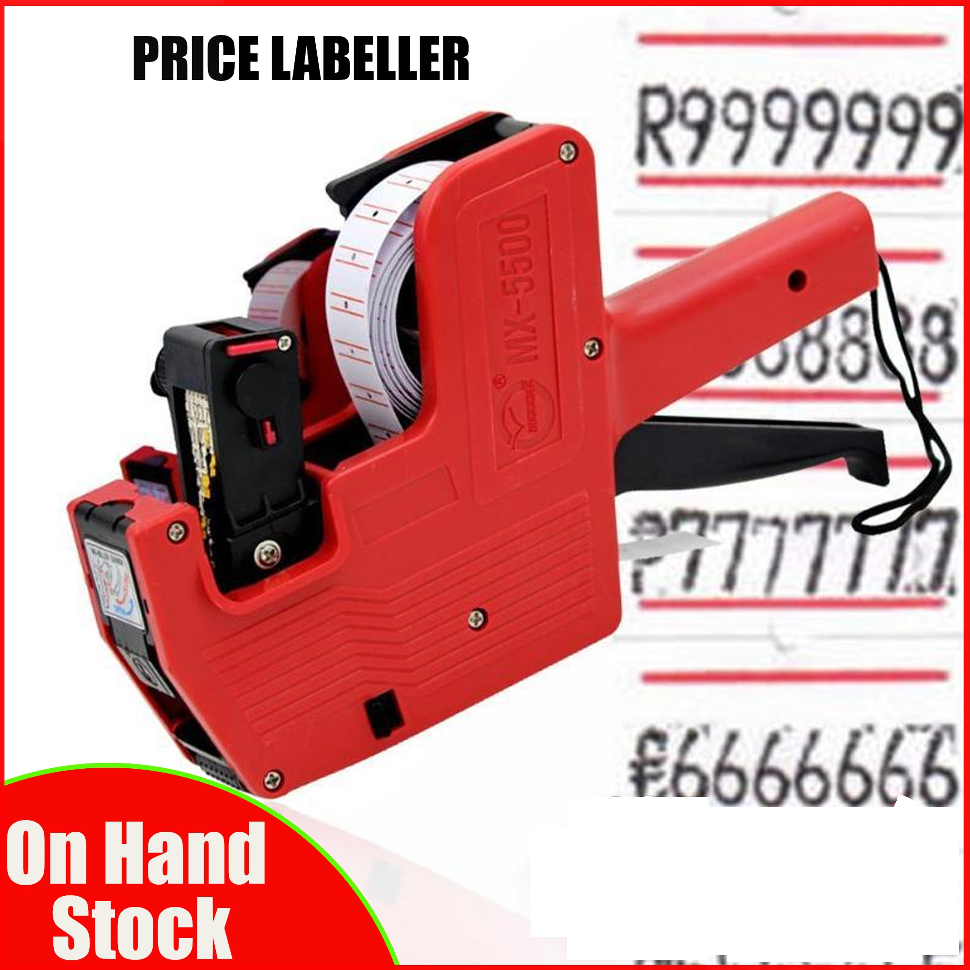 Hevy Duty Price Tag Price Labeller (Red) by (Gml Pricewise) | Lazada PH