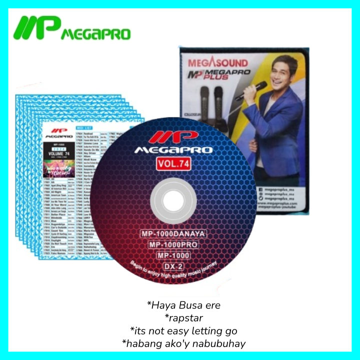 Volume74 Update CD For MP Megapro MP1000 MP1000pro Danaya MP-1000 DX-2 ...
