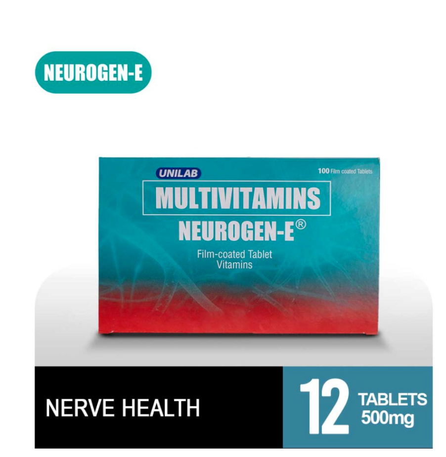 Neurogen-E (Vitamin B Complex) 12 tablets | Lazada PH