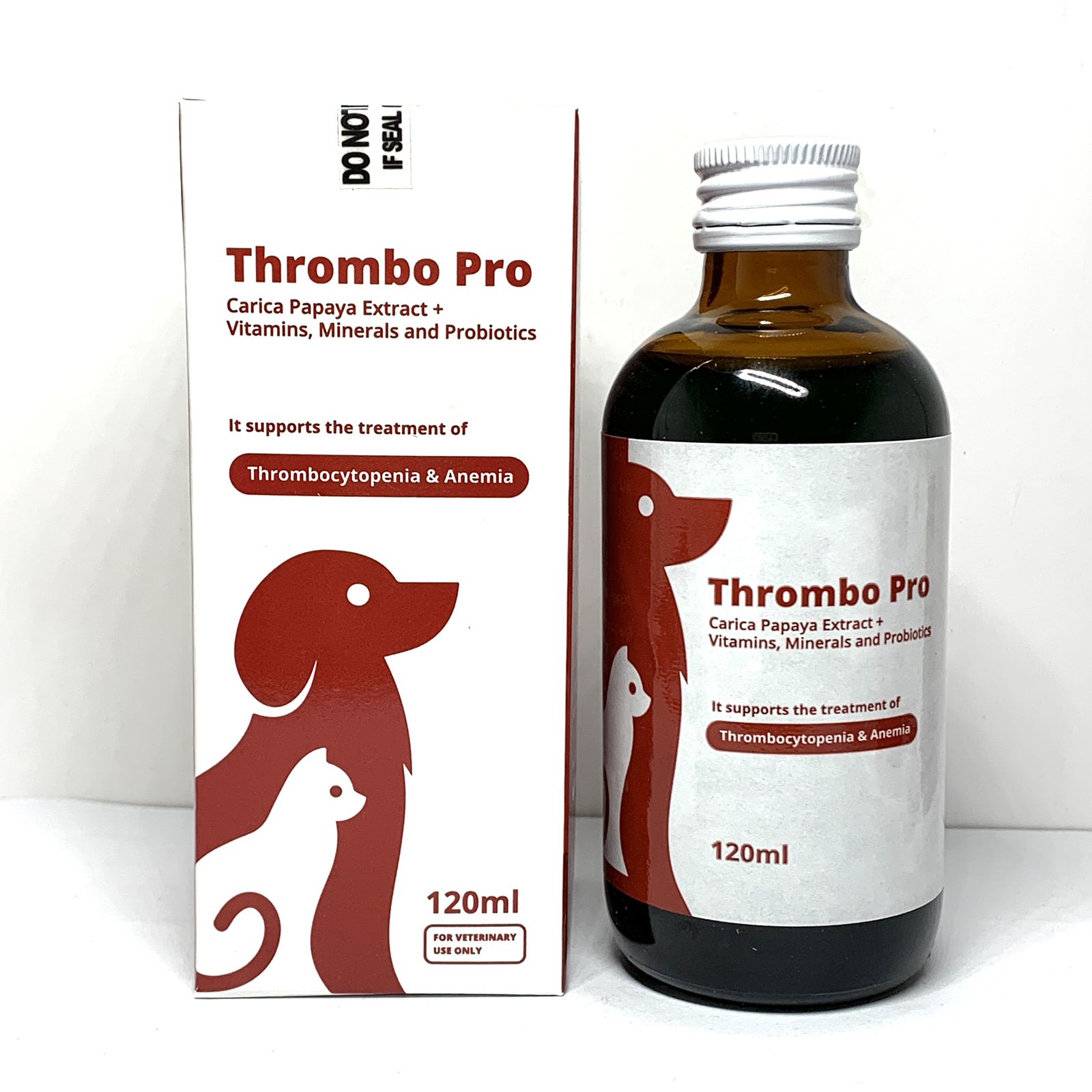 [VET SUPPORT] THROMBO PRO 120ml / ANIMAL FEED SUPPLEMENTS / ENHANCE ...