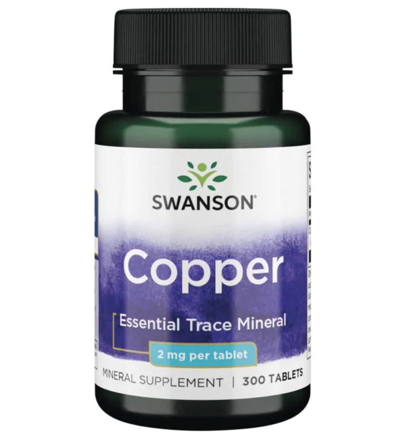 Swanson Premium Copper 2mg 300 tablets | Lazada PH
