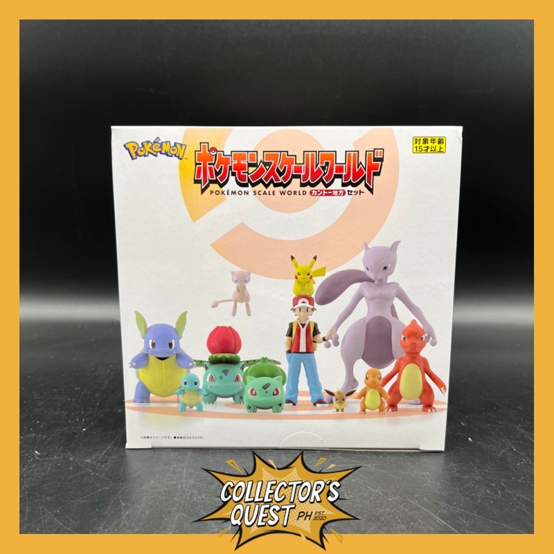 Pokemon Scale World Kanto Region Set 1 | Lazada PH