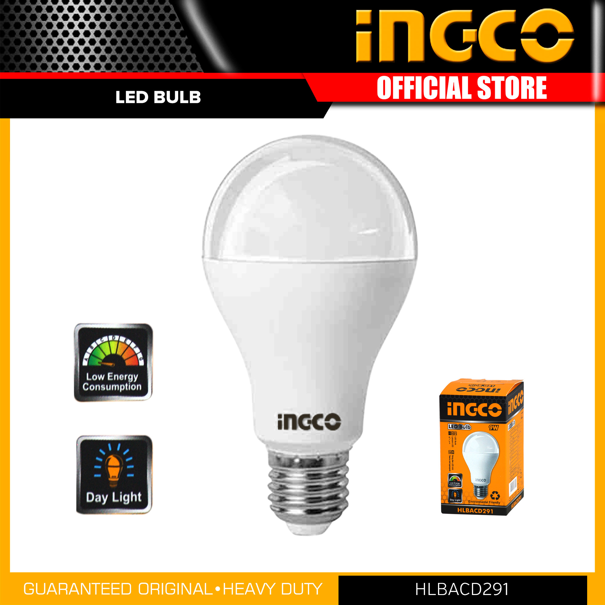 INGCO HLBACD291 Led Bulb E27 Day Light IHT | Lazada PH
