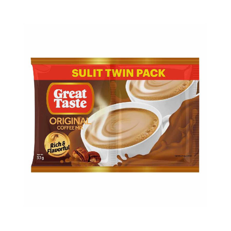 Great Taste Original 3-in-1 Twin Pack (10 x 33g) | Lazada PH