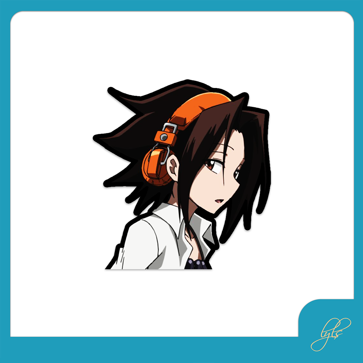 Yoh Asakura Shaman King ANIME PEEKER Waterproof Vinyl Sticker for ...