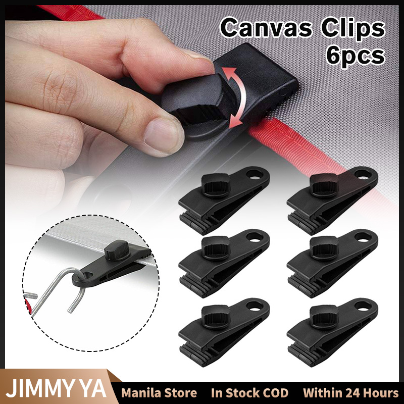 DIY Canvas Tarp Clamp Caravan Jaw Grip Trap Awning Tent Canopy Clip ...