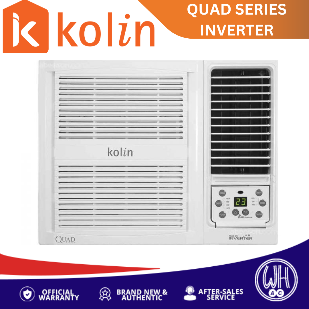 Kolin 2.0HP Window Type Inverter Quad Series Full DC Inverter with ...