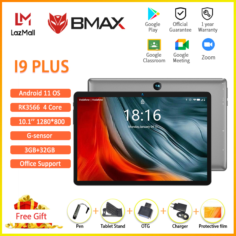 【Free OTG+Touch pen+Stand】BMAX I9PLUS Brand New 10.1 inch Tablets 1280*800 3GB RAM 32GB ROM Dual ...