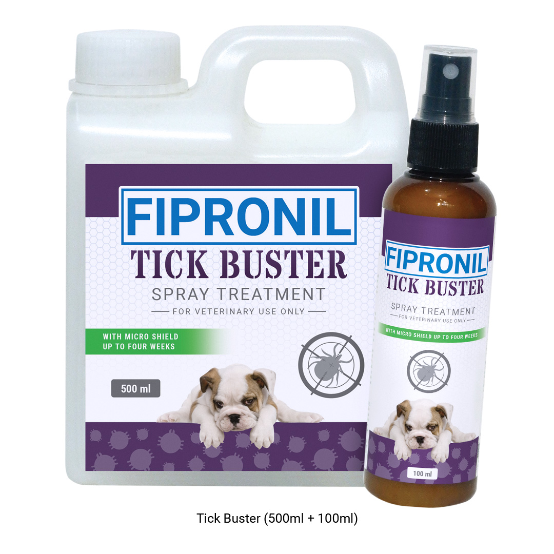 Tick Buster anti garapata spray 500 ml with 100 ml (puts Fleas and ...