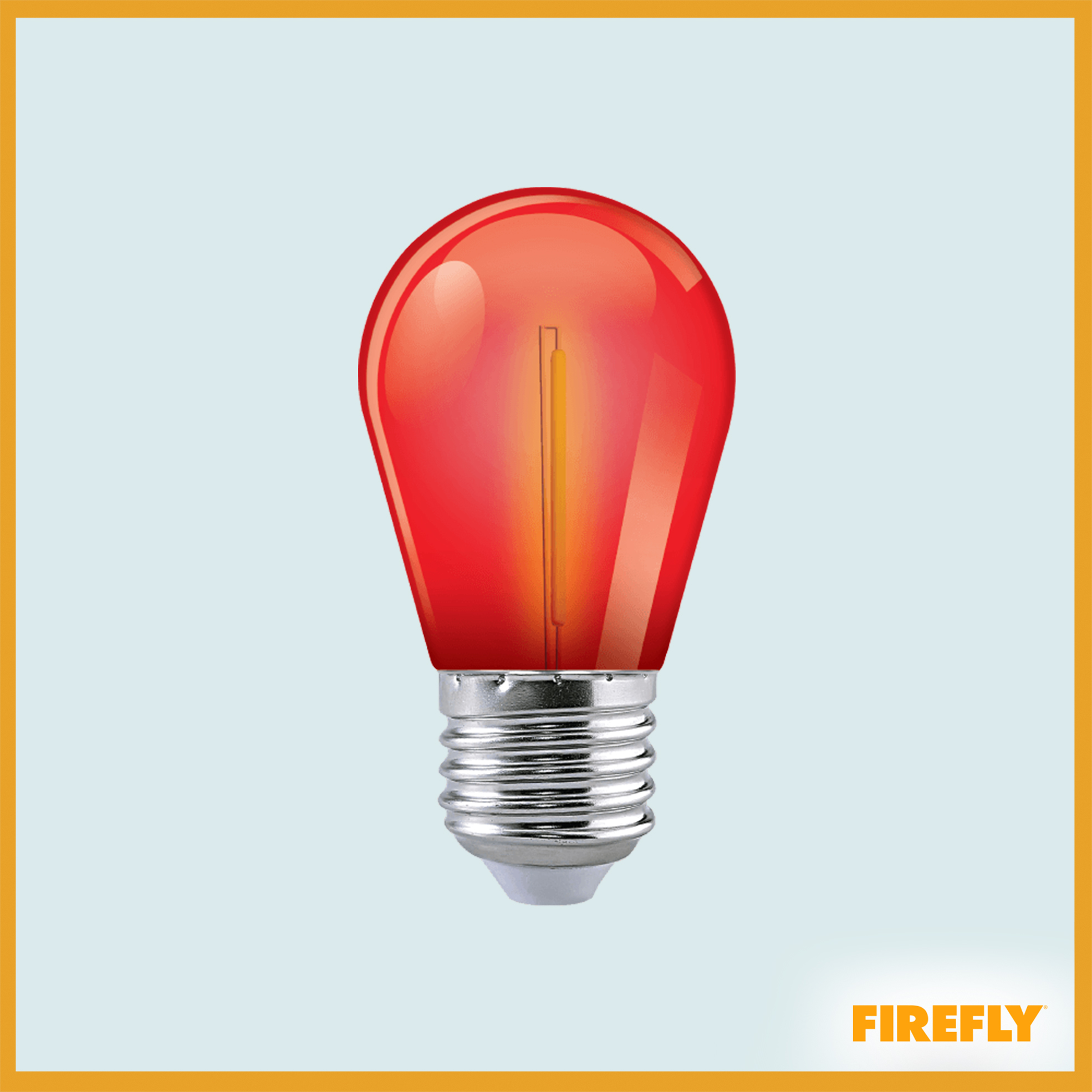 Firefly Filament LED Bulb 1 Watts Available in Clear, Blue, Green, Red ...