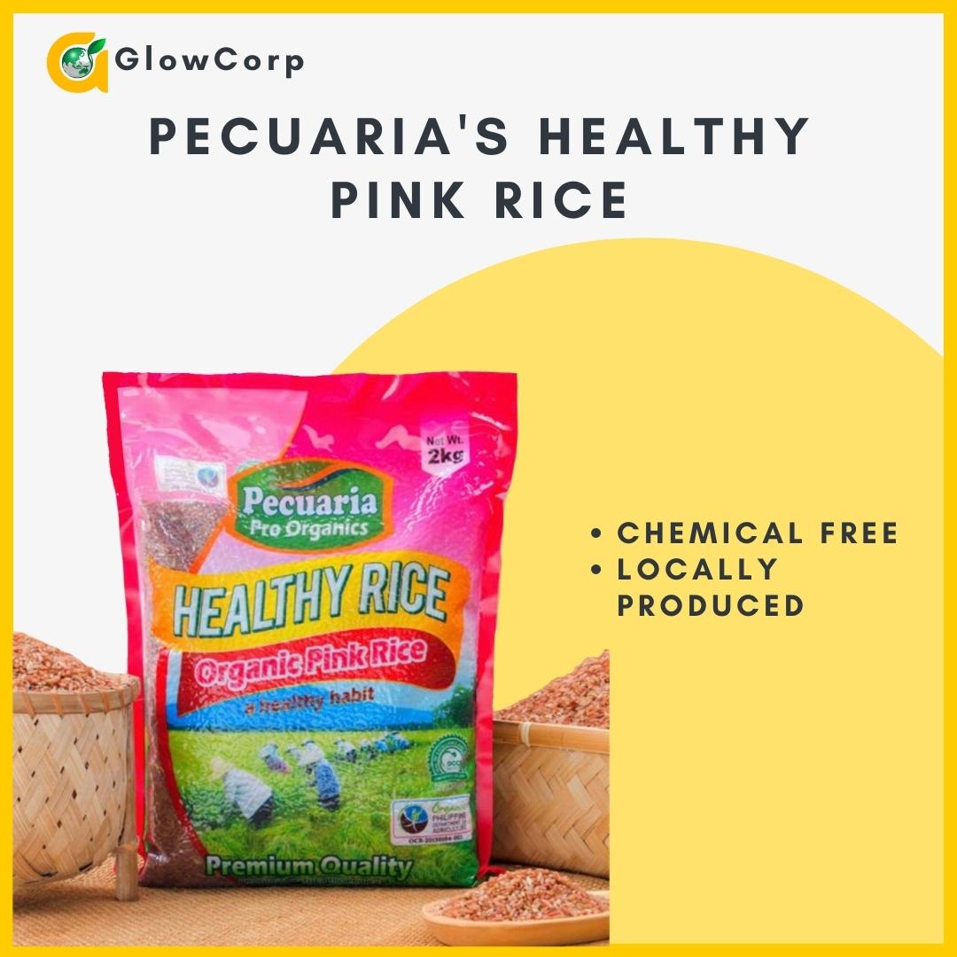 Pecuaria's Healthy Organic Pink Rice 2KG | Lazada PH