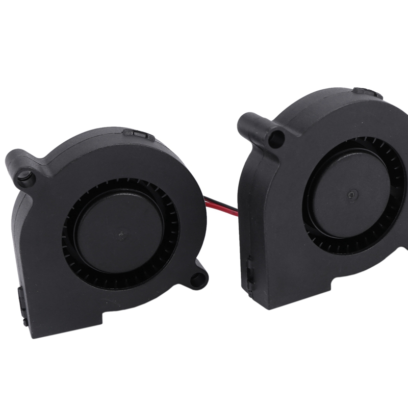 2 pcs Cooling Blower Fan DC 12V 0.15A 50mmx15mm Fans for 3d Printer ...