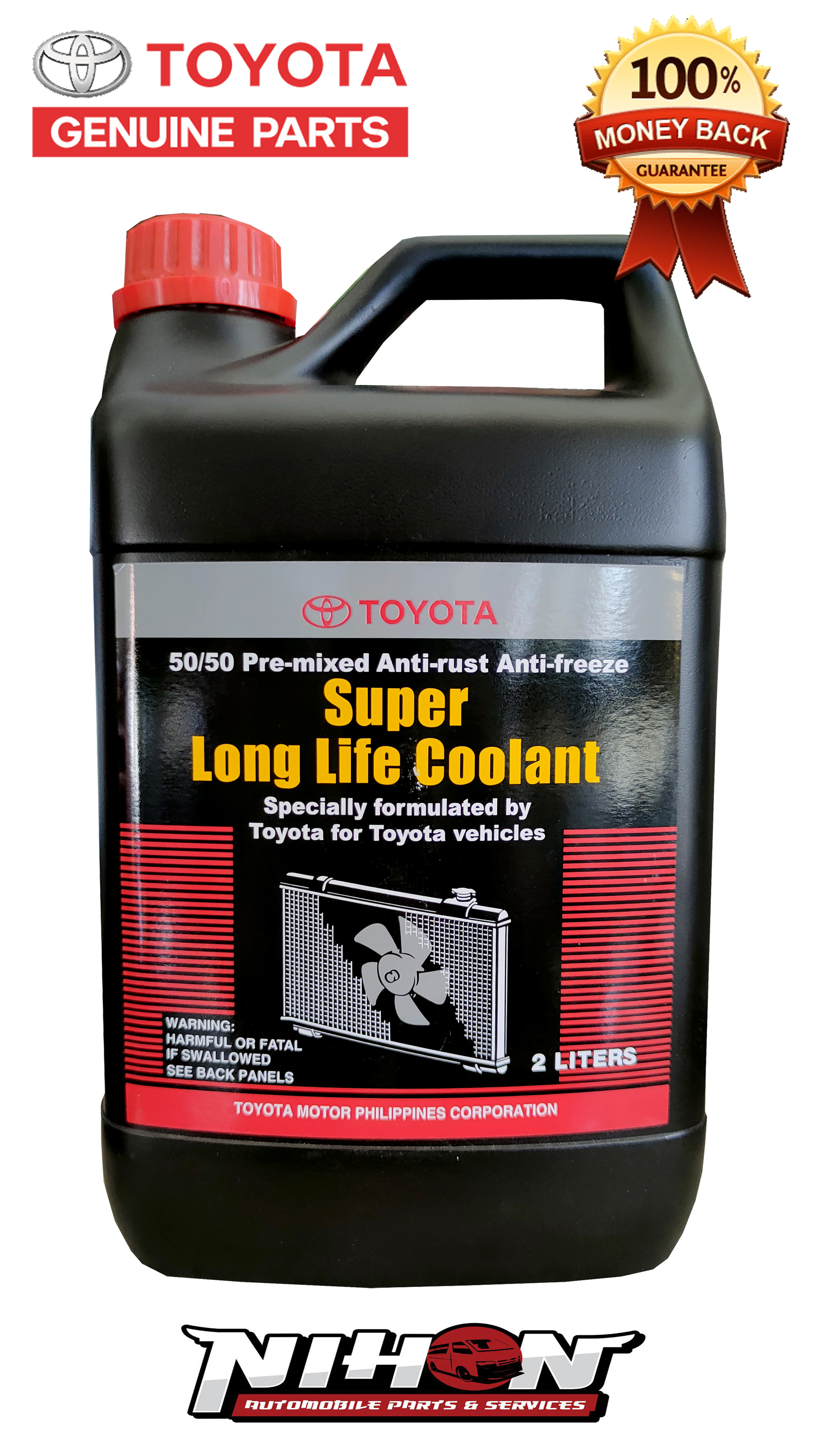 Toyota Genuine Super Long Life Radiator Coolant Anti Rust and Anti ...