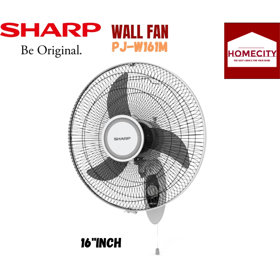 SHARP WALL FAN PJ-W160M | Lazada PH