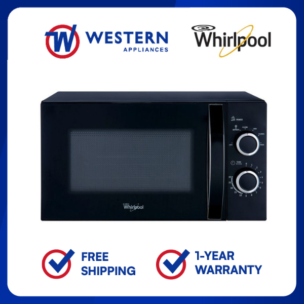 Whirlpool MWX201XEB 20L Mechanical Microwave with Defrost Function ...