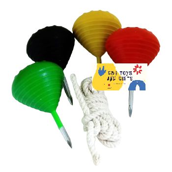 FS 616 Plastic Turumpo / Spinning Top with String Toys | Lazada PH