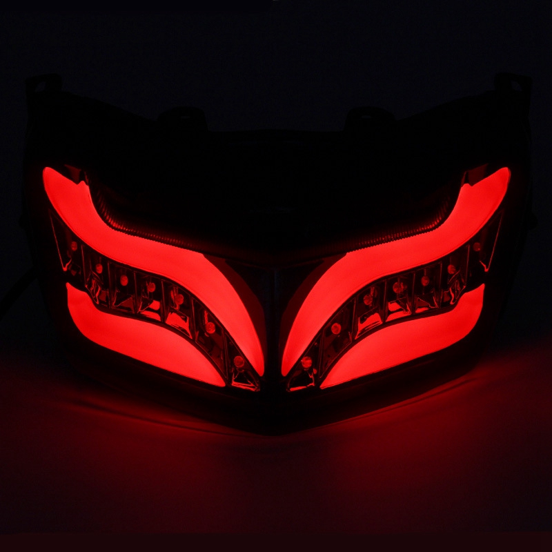 for Yamaha Nmax155 Nmax 155 2016-2019 LED 12V Moto Brake Taillight Rear ...
