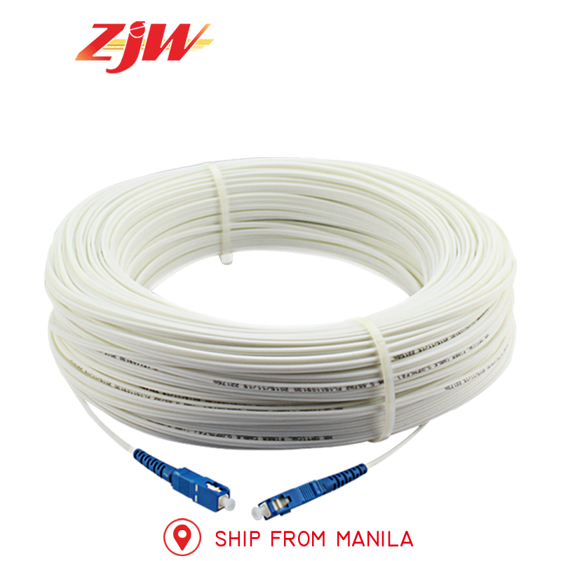 30M/ 50M/ 100M/ 200M SC-SC Fiber Cable 1 Core SC Drop Optic Patch Cord ...