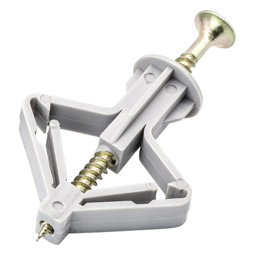 50pcs Plastic Expansion Anchor Bolt Gypsum Board Expansion Tube ...