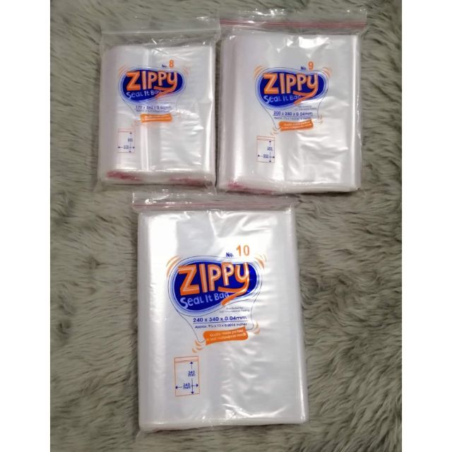 【Ready Stock】 Zippy Zip Lock/Plastic Big Size (100pcs | Lazada PH