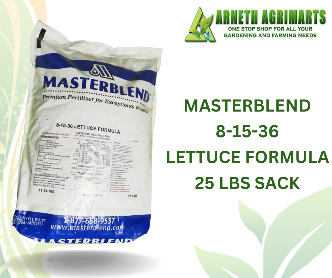 MASTERBLEND 8-15-36 LETTUCE FORMULA FOR HYDROPONICS | Lazada PH