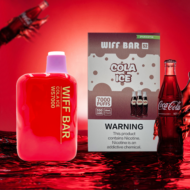 WIFF BAR 7000 Puffs 8000 Puffs disposable rechargeable vappe 7000 Puffs ...