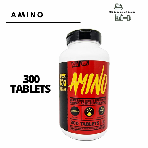 Mutant Amino WHOLE BOTTLE 300, 600 tablets | Lazada PH