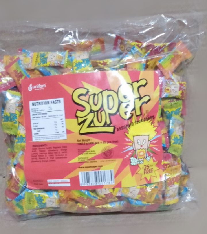 super zuper sour candy by unifam | Lazada PH