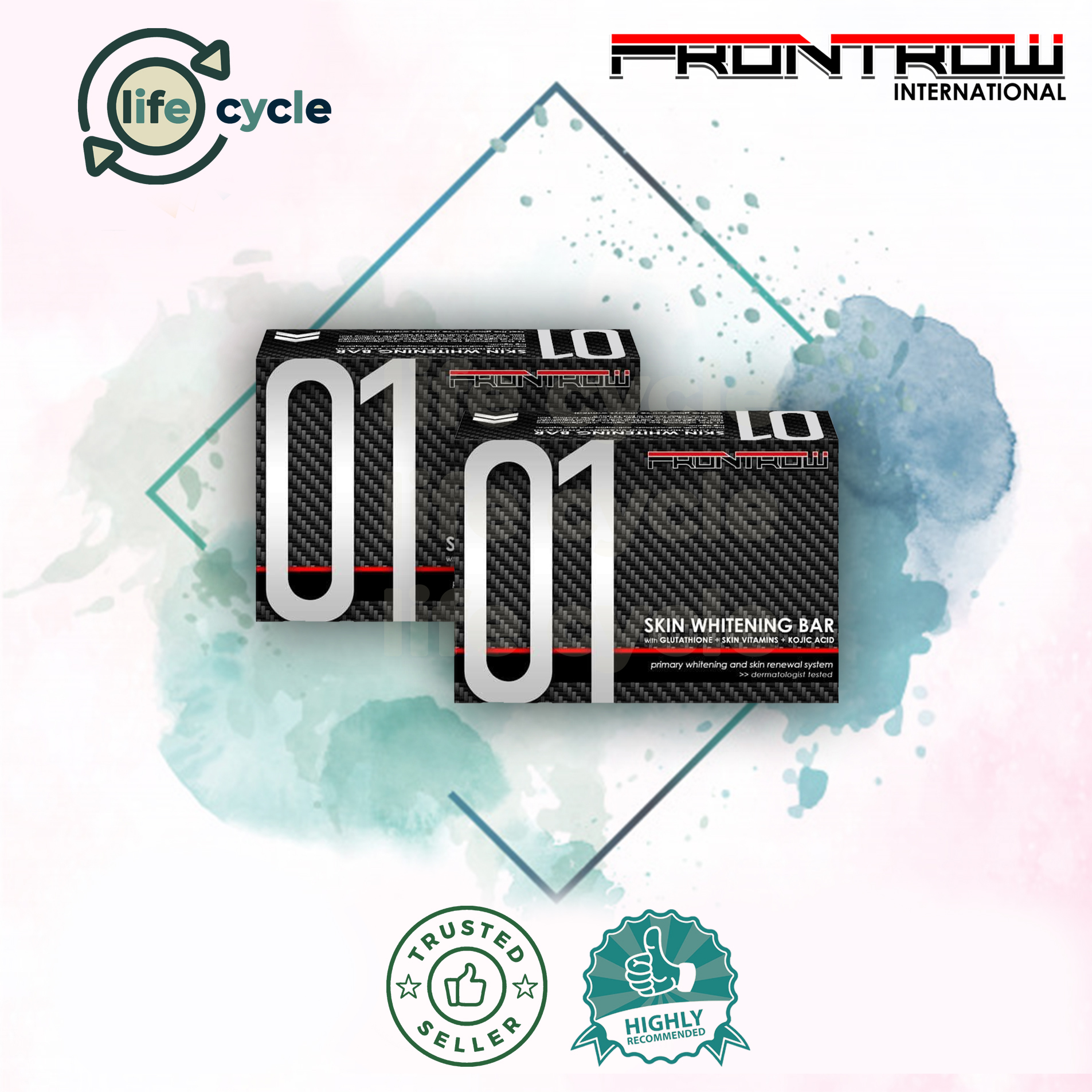 Frontrow Luxxe Skin Whitening and Renewing Bar Soap 01 (Set 2) | Lazada PH