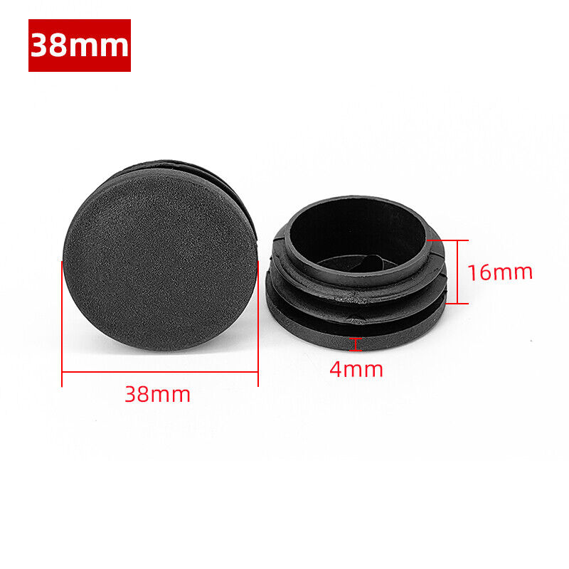Tubular End Caps Round Chair Table Furniture Plastic Plug PVC Floor ...