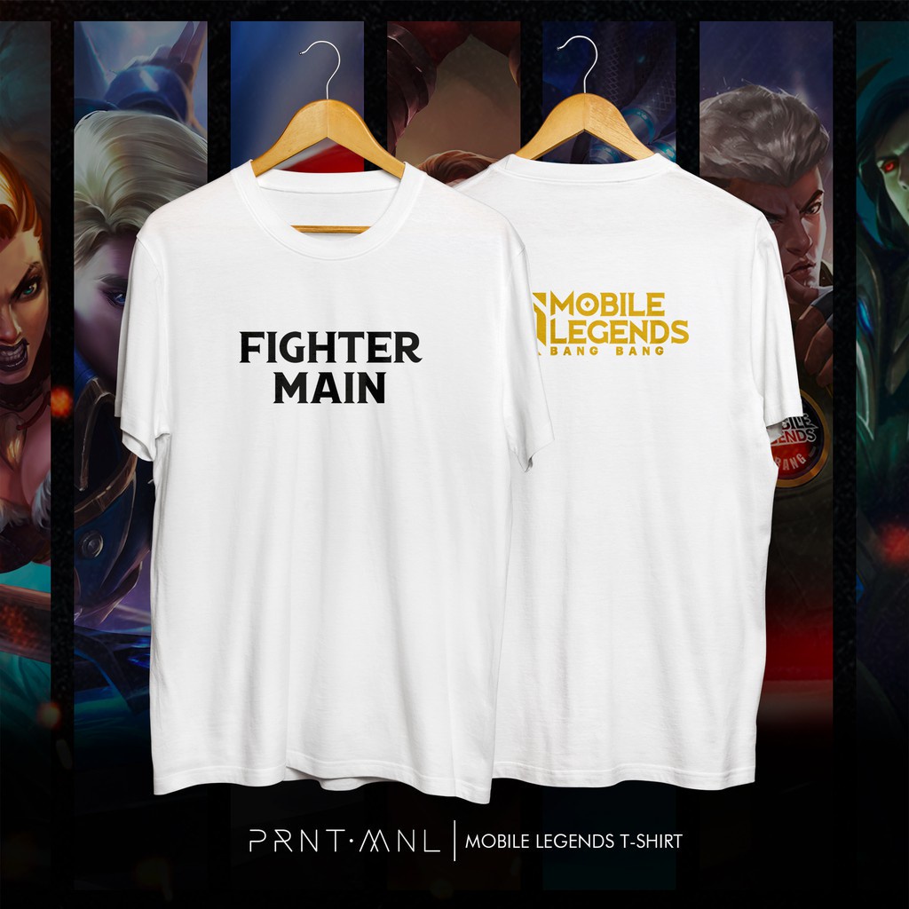 Mobile Legends Fighter Main T-Shirt by PRNT | Lazada PH