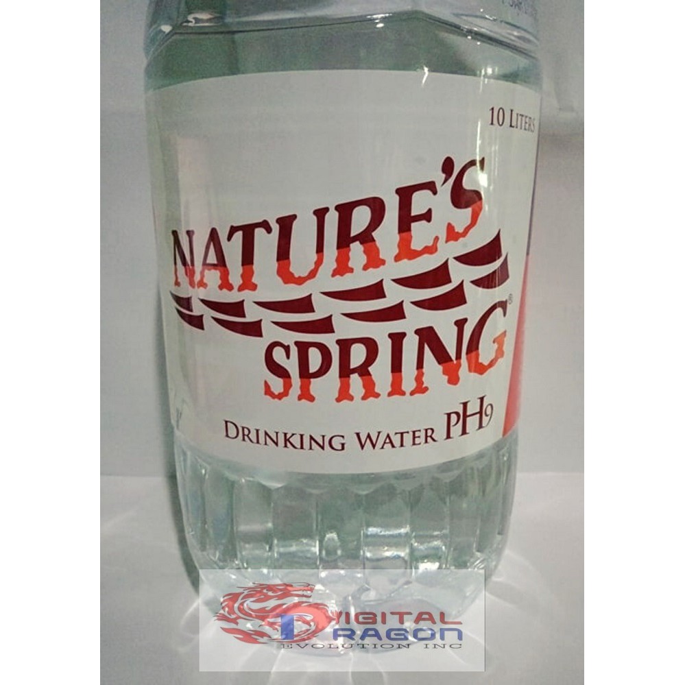 Nature's Spring ph9 Alkaline Water 10 Liters | Lazada PH