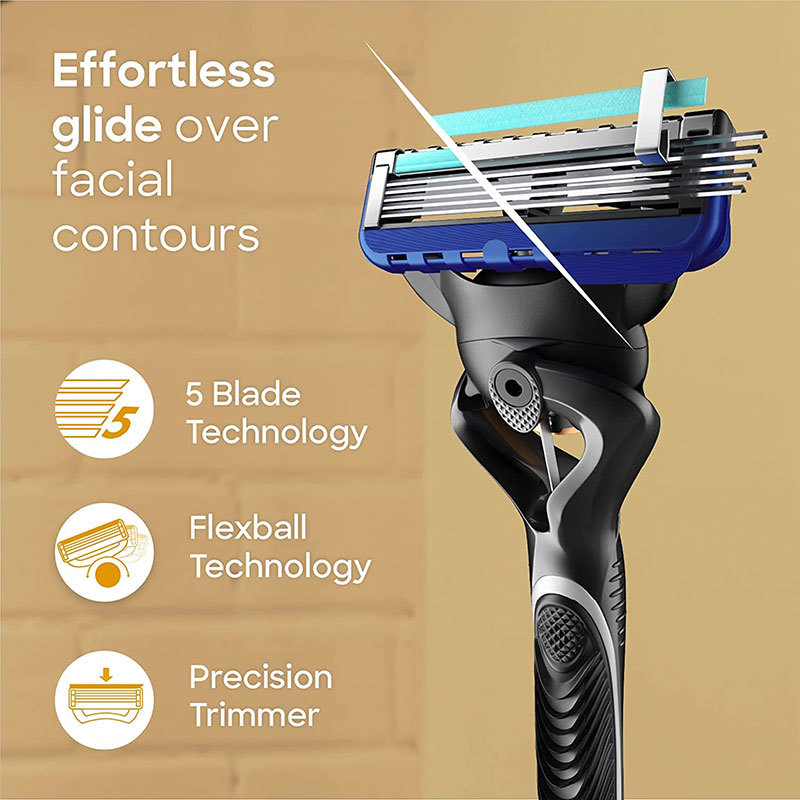 Straight Shaver Safety Razor Gillette Fusion 5 Proglide For Men Shaving ...