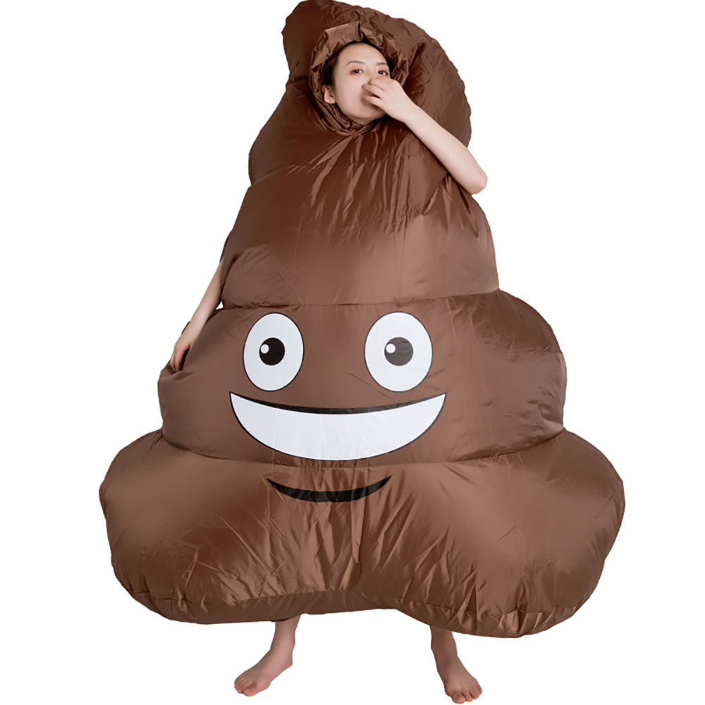 VeroMan Poop Inflatable Cosplay Costume Inflatable Costume with Blower ...