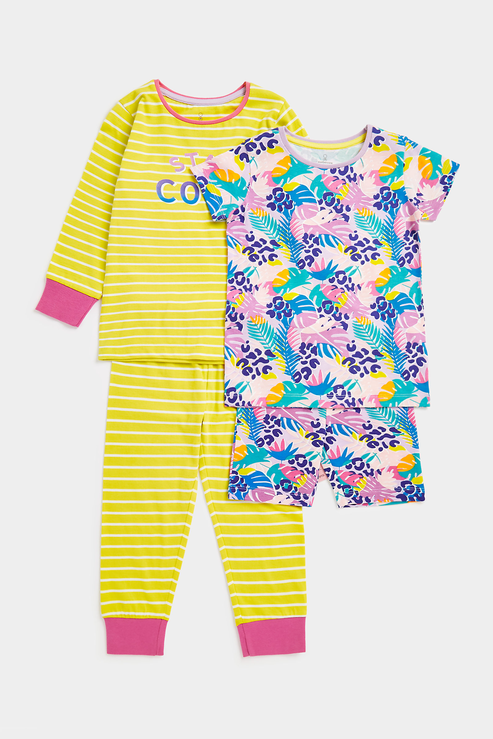Mothercare Jungle Long and Shortie Pyjamas - 2 Pack | Lazada PH
