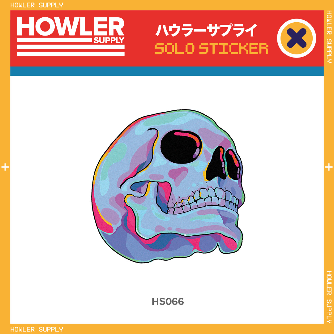 SOLO-HS066 (Howler Supply: Blue Head) Laminated Sticker | Lazada PH
