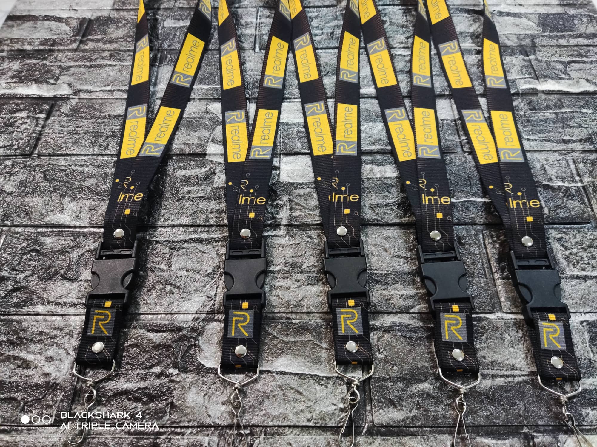 REALME lanyard ID Lace Lanyard ID Sling ID Holder Onhand COD Ready made ...