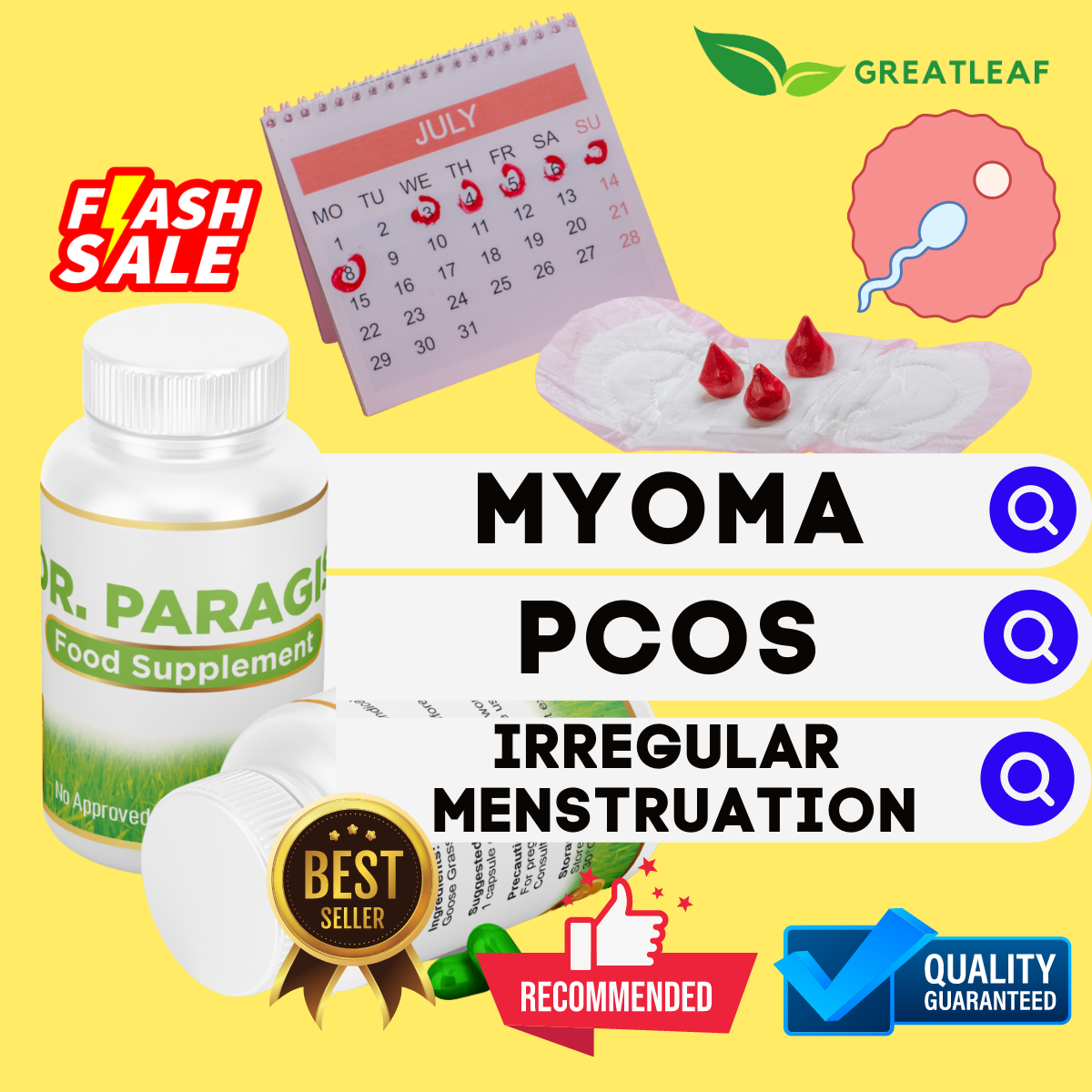 Dr. Paragis Capsules- Paragis For Hormonal Imbalance, PCOS, Irregular ...